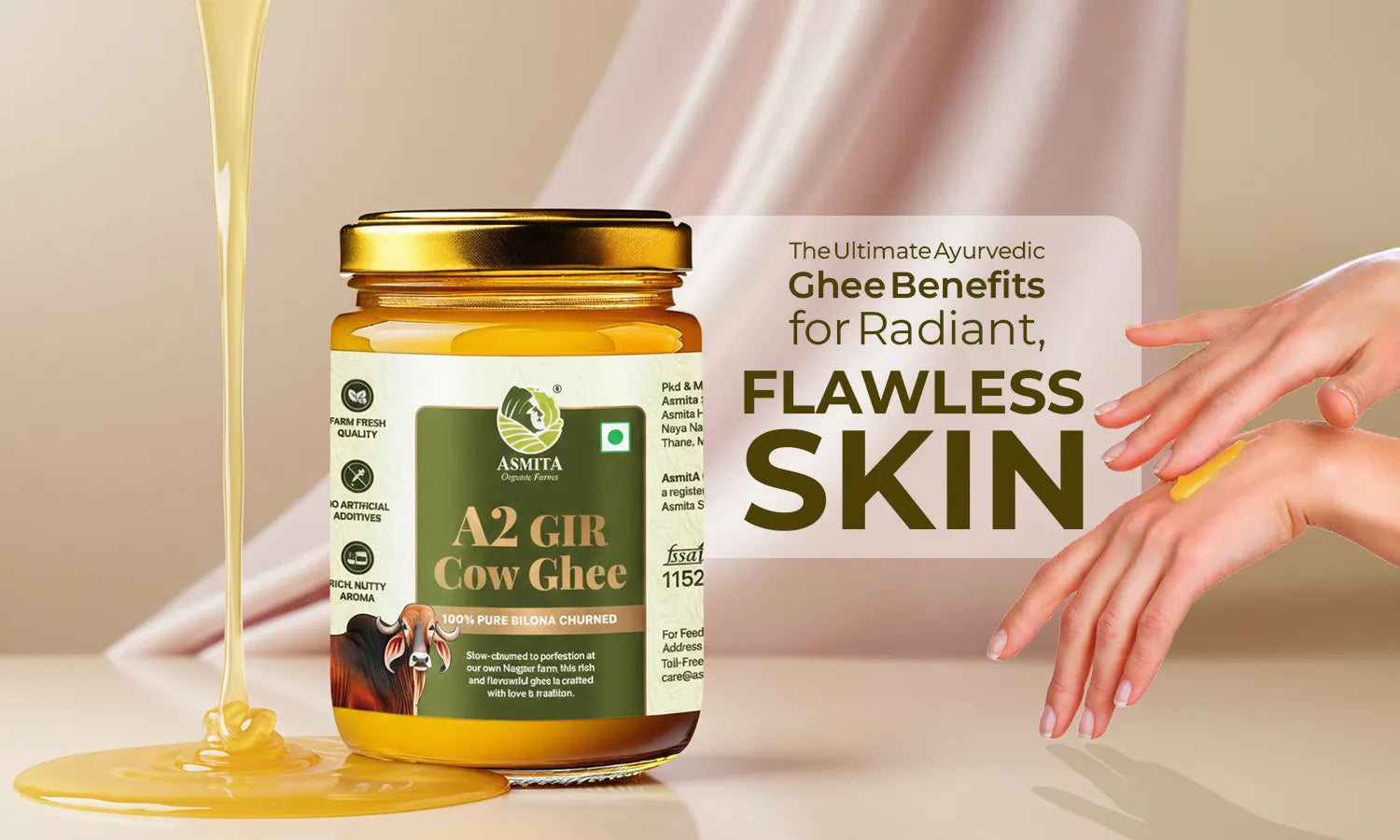 Ghee For Skin | Benefits of Applying Ghee on Face Overnight