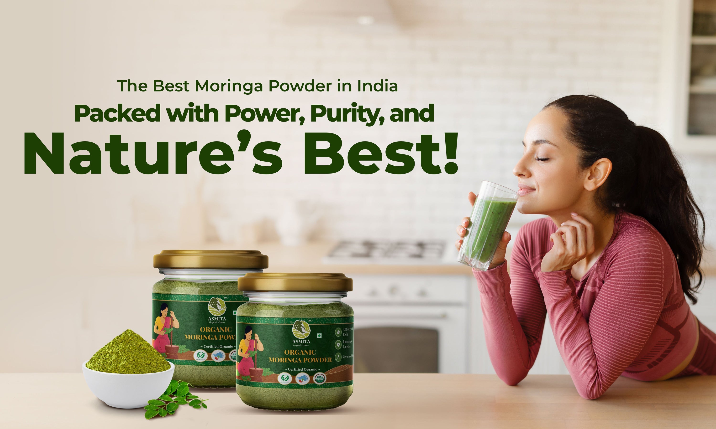 Best Moringa Powder Brand in India: Popular for High Quality